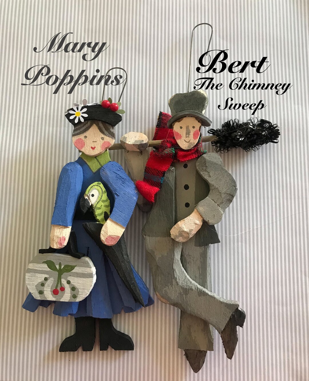 Mary Poppins Ornament Bert the Chimney Sweep Ornament. Each Figure is ...