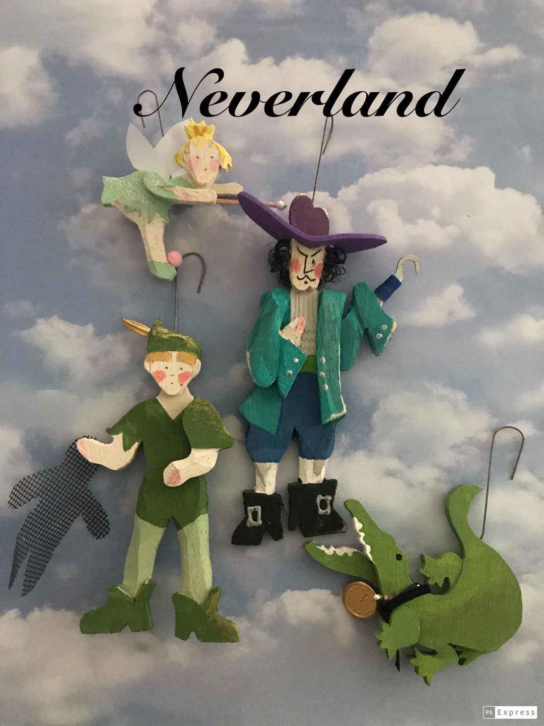 Neverland Ornaments -complete Set of 12 Figures -*320 Dollars - * See ...