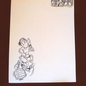 Football Letter Writing Set - Football Writing Paper With Matching ...