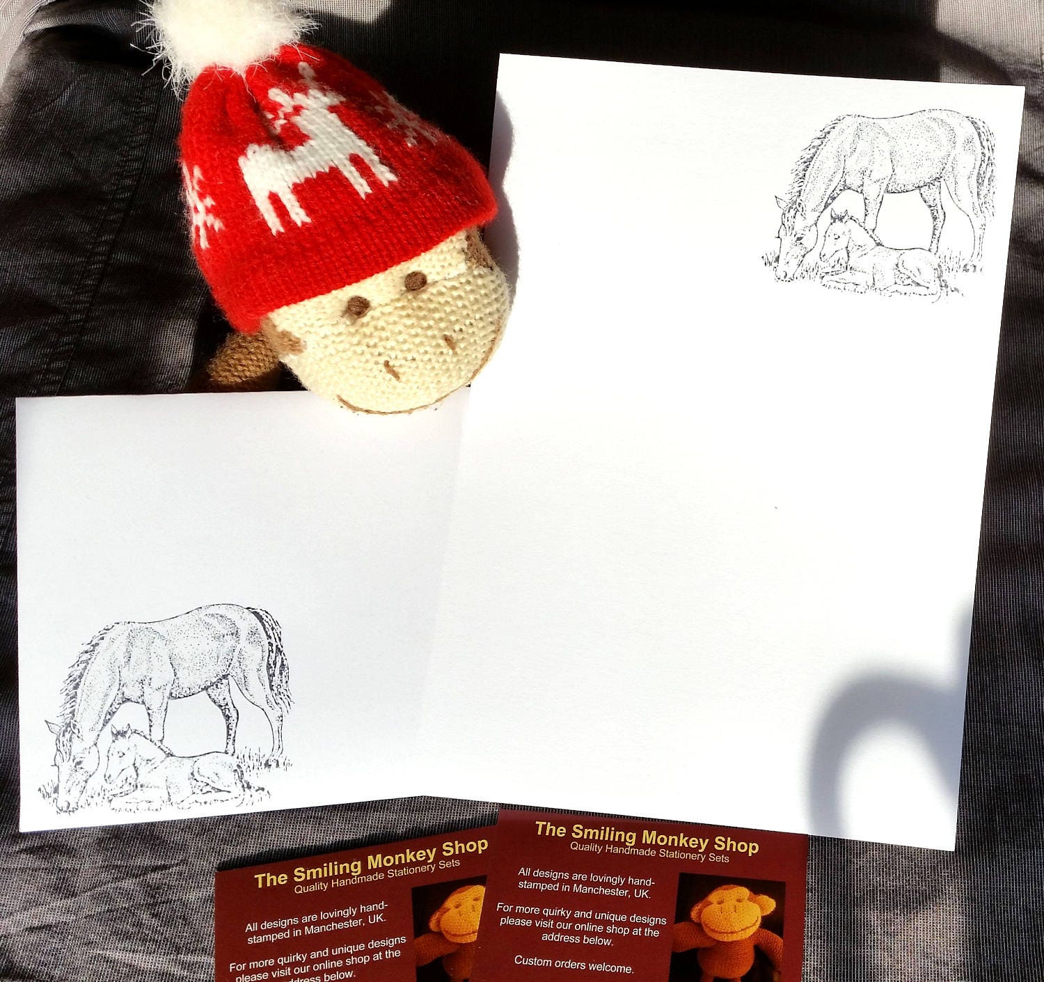 Horses Stationery Set Horse Writing Paper With Matching - Etsy Denmark