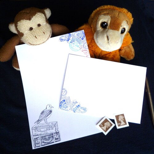 Dog Stationery Set Sleeping Dogs Writing Paper With Matching - Etsy