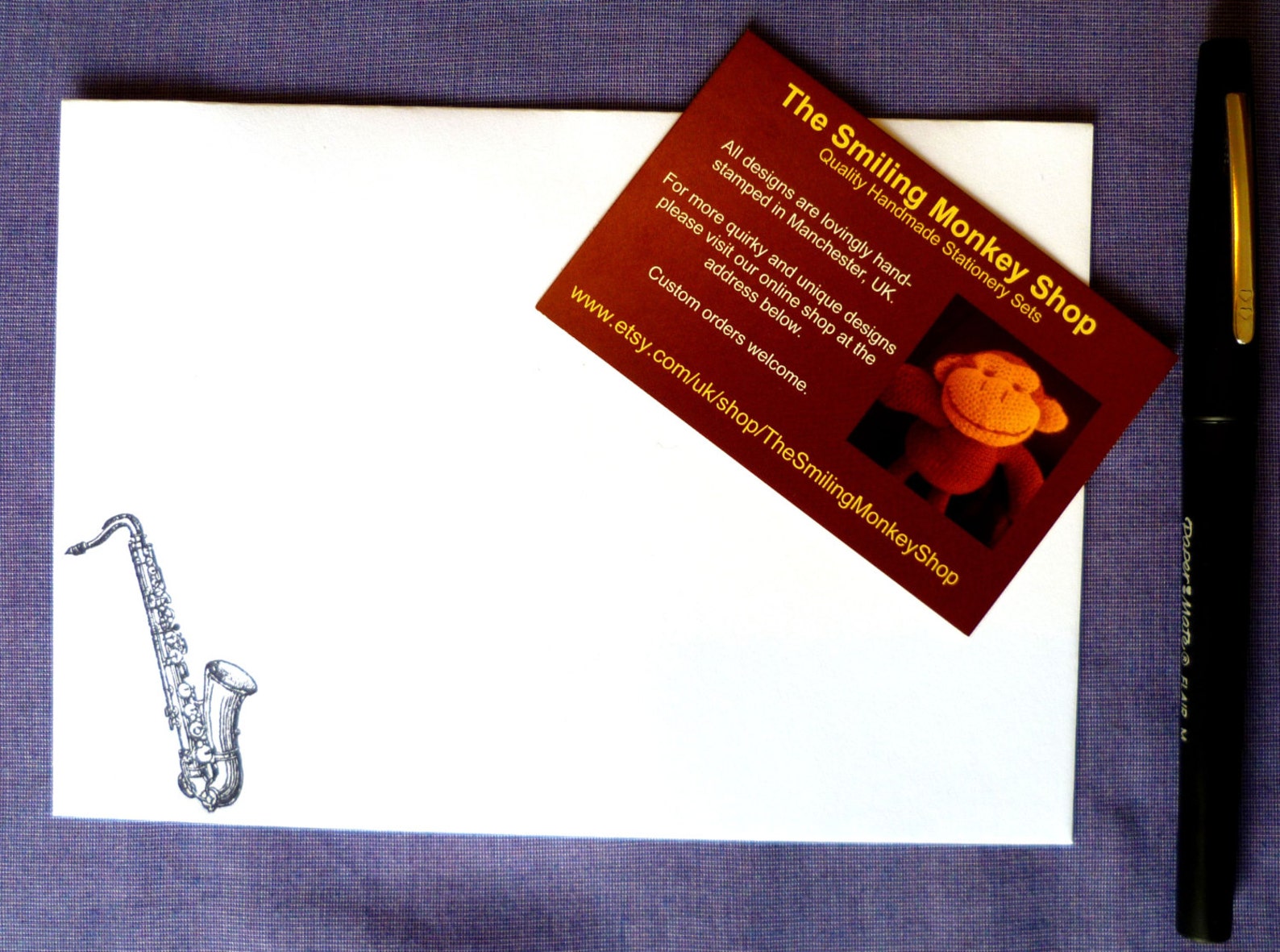 Musical Instruments Stationery Set - Music Writing Paper With Matching ...