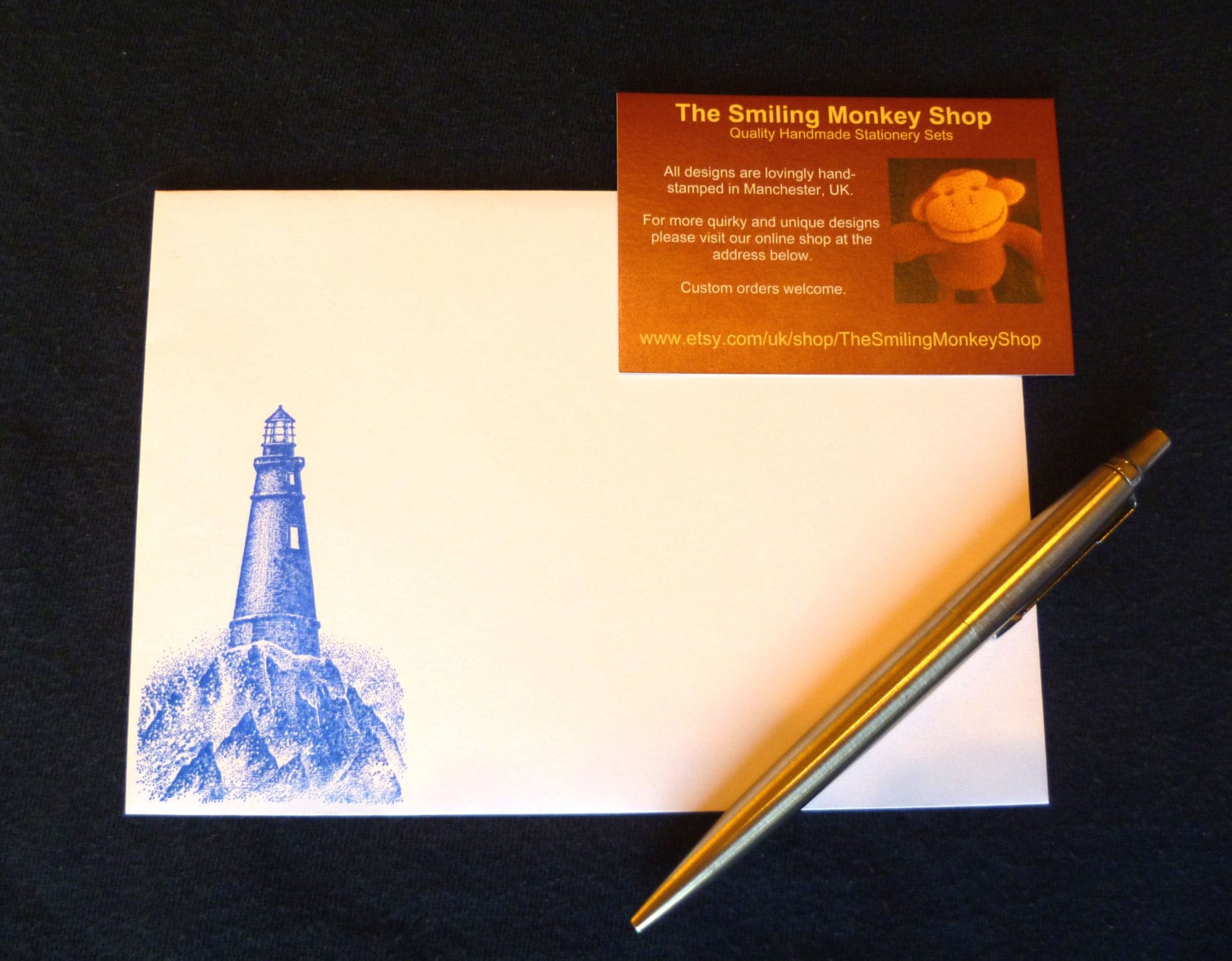 Lighthouse Stationery Set - Lighthouse Writing Paper With Matching ...