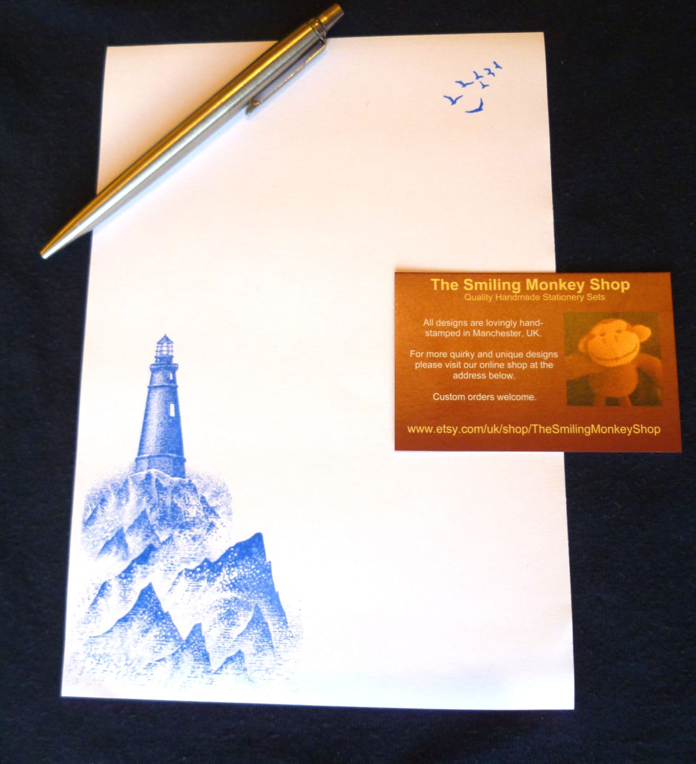 Lighthouse Stationery Set - Lighthouse Writing Paper With Matching ...