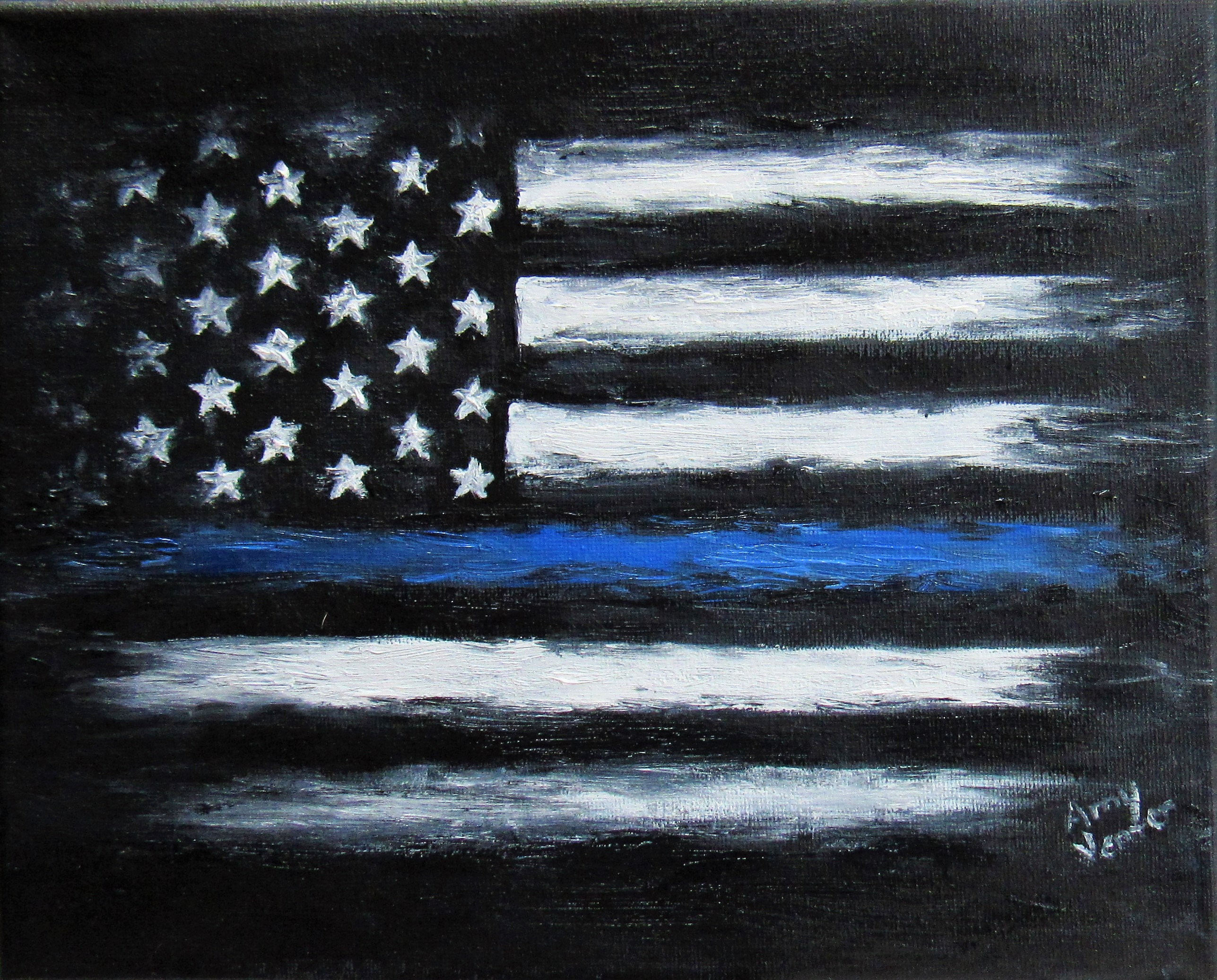Law Enforcement Painting