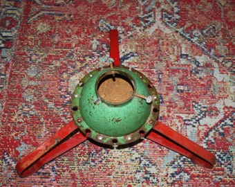 Red Metal Tree Stand - Etsy