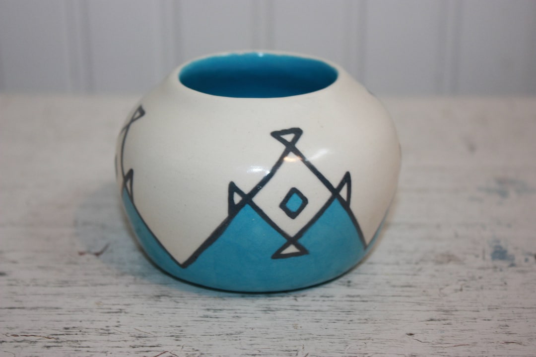 Iowa Tribe Indian Pottery, Signed Pottery, 1975, Iowa Tribe Pottery ...