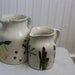 Hartstone Pottery 2 Quart Drink Pitcher, Fruit Motif, Signed Hartstone ...