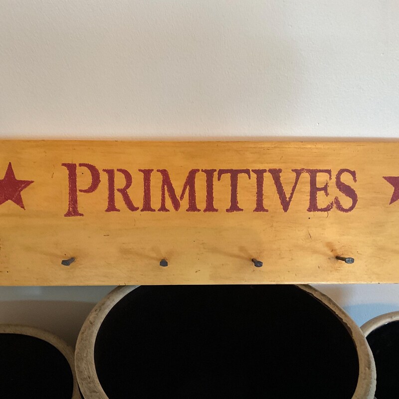 Primitive Peg Rack - Etsy