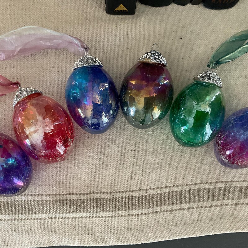 Glass Easter Eggs - Etsy