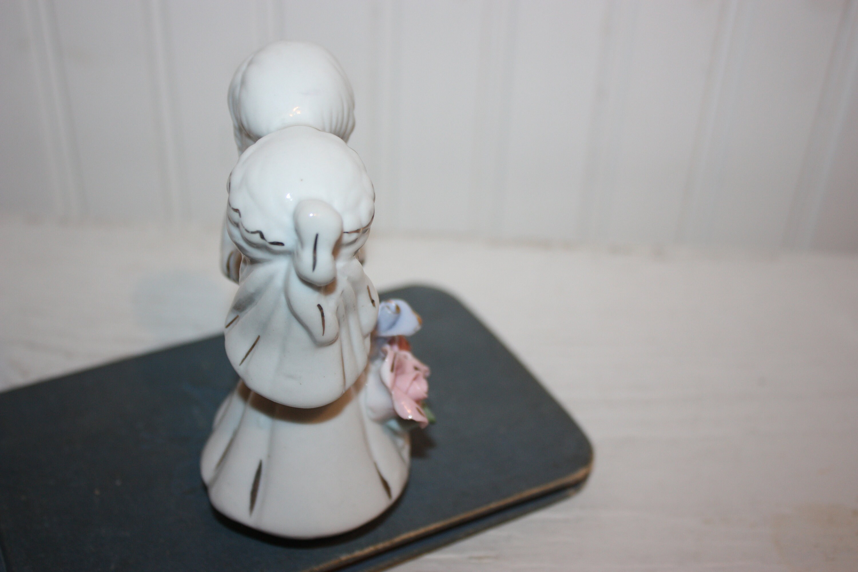 Vintage Porcelain Cake Topper Couple, Mid Century, Wedding Cake Topper ...