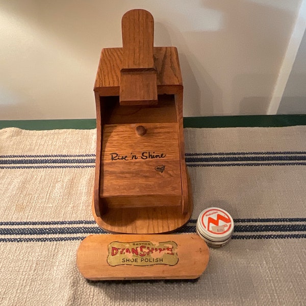 Shoe Shine Box - Etsy