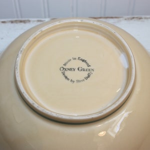 Oxney Green Bowl, Oxney Green Stoneware Serving Bowl, Designed by Steve ...