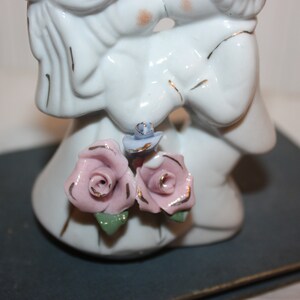 Vintage Porcelain Cake Topper Couple, Mid Century, Wedding Cake Topper ...