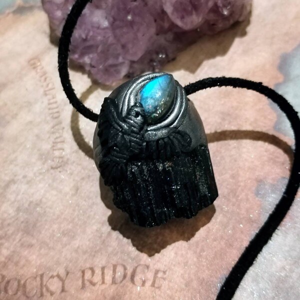 Crow Necklace - Etsy