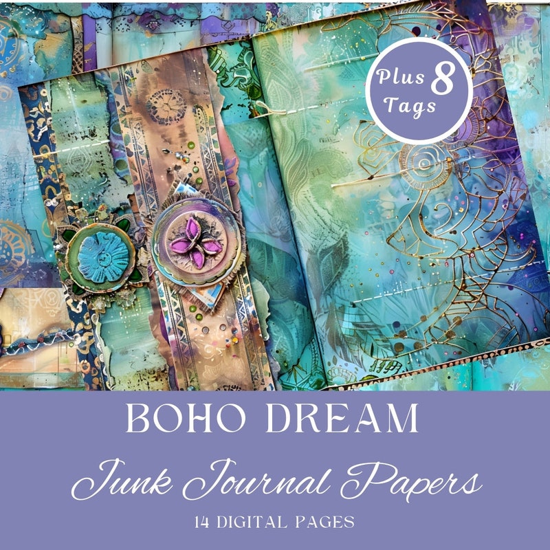 Bohemian Journals - Etsy