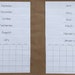 Blank Monthly Calendar - PDF Printable - Etsy