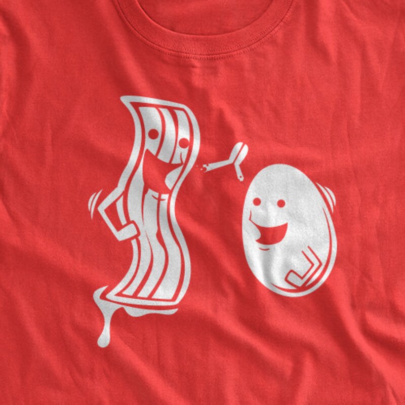 Bacon Tshirt - Etsy