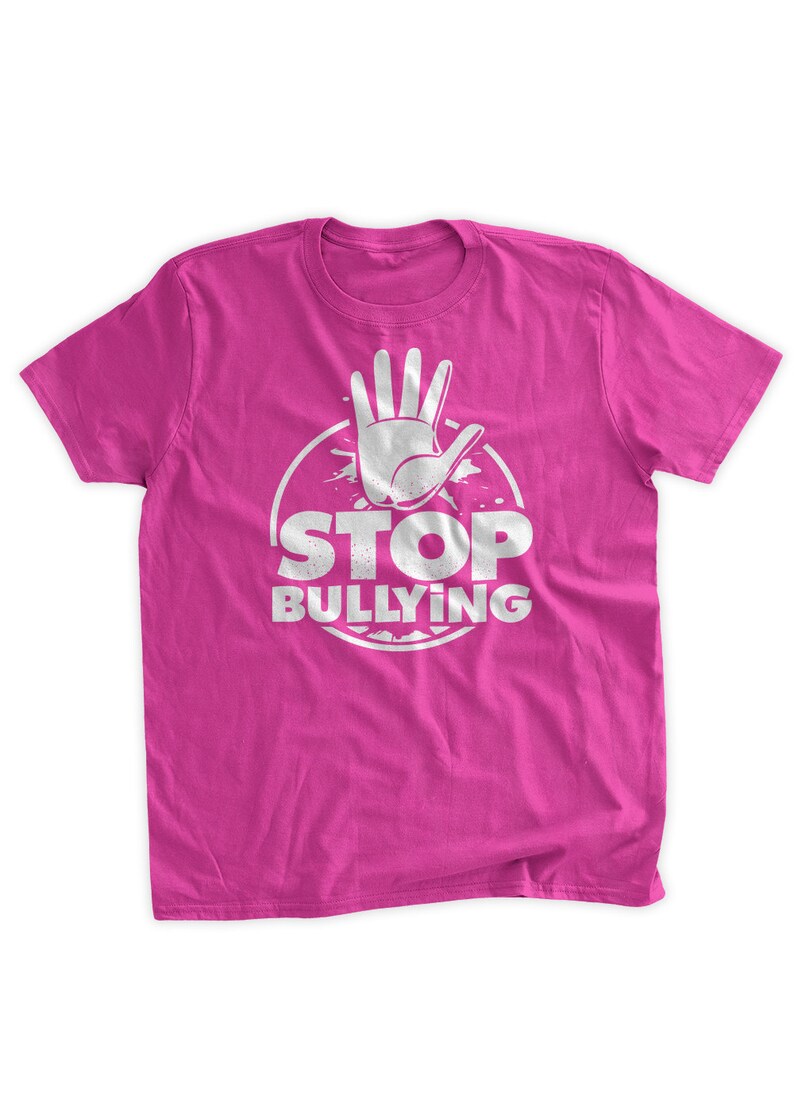 Stop Bullying T-shirt Anti Bullying Tshirt Pink Shirt Day - Etsy Canada