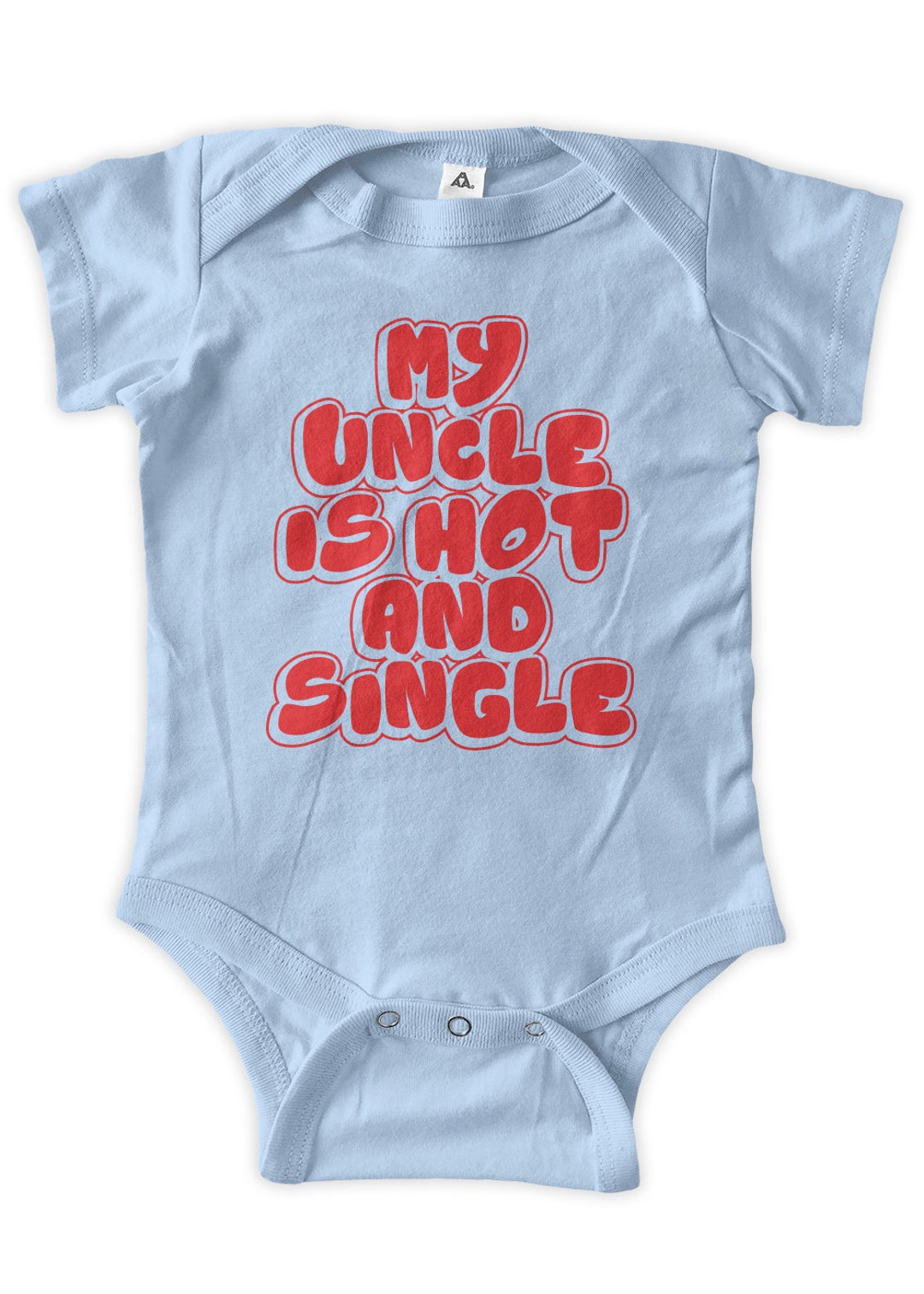 My Uncle is Hot and Single Gifts for Uncles Baby One Piece Funny Gift ...