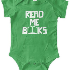 Read Me Books Baby One Piece Literature Funny Body Suit Gifts Graphic ...