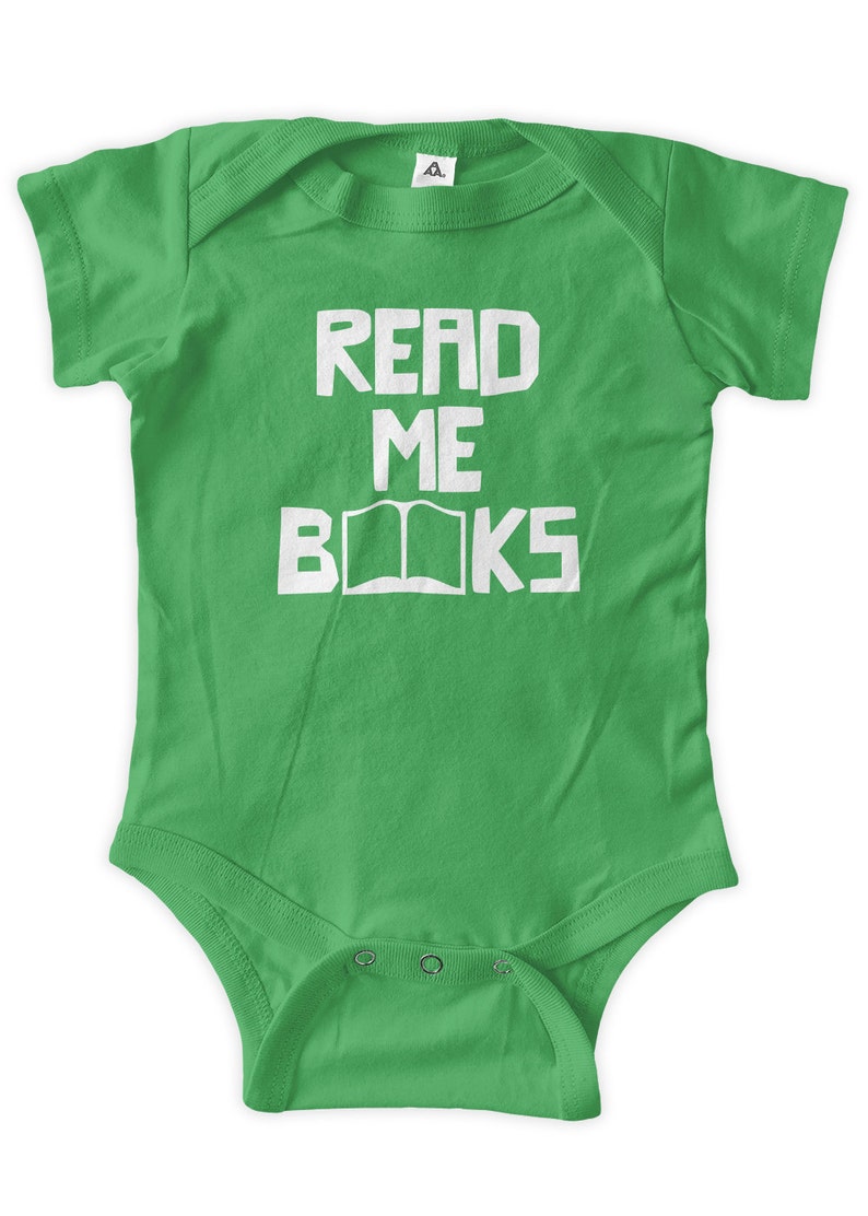 Read Me Books Baby One Piece Literature Funny Body Suit Gifts Graphic ...