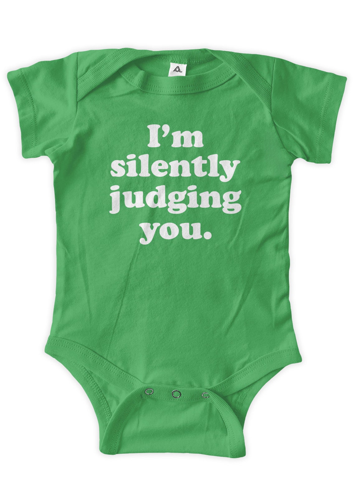 I'm Silently Judging You Baby One Piece Funny baby Gift | Etsy