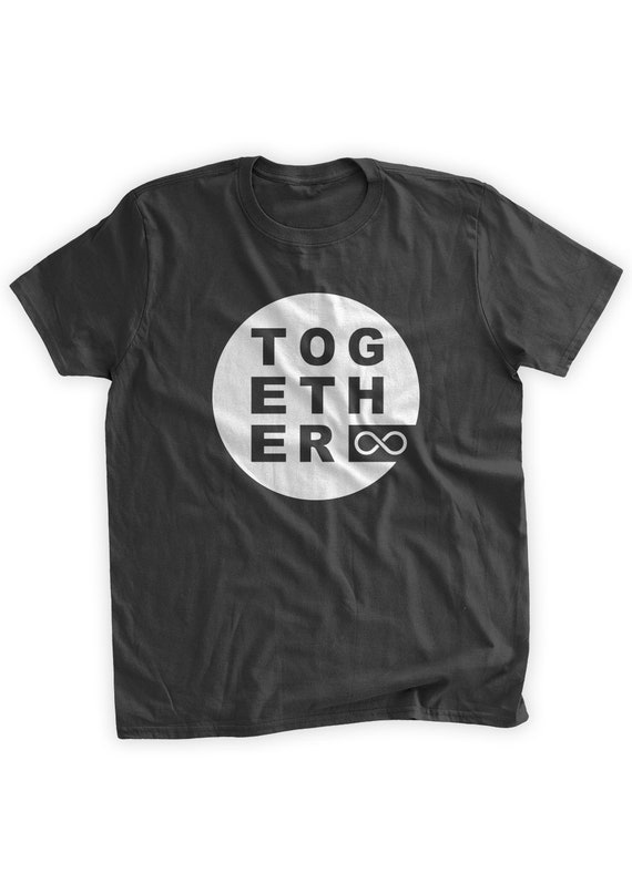 Together Forever T-shirt Infinity Symbol Infinity Love Wedding - Etsy