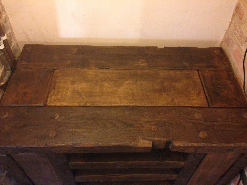 Rustic Tv Unit Made From Old French Wood. | Etsy