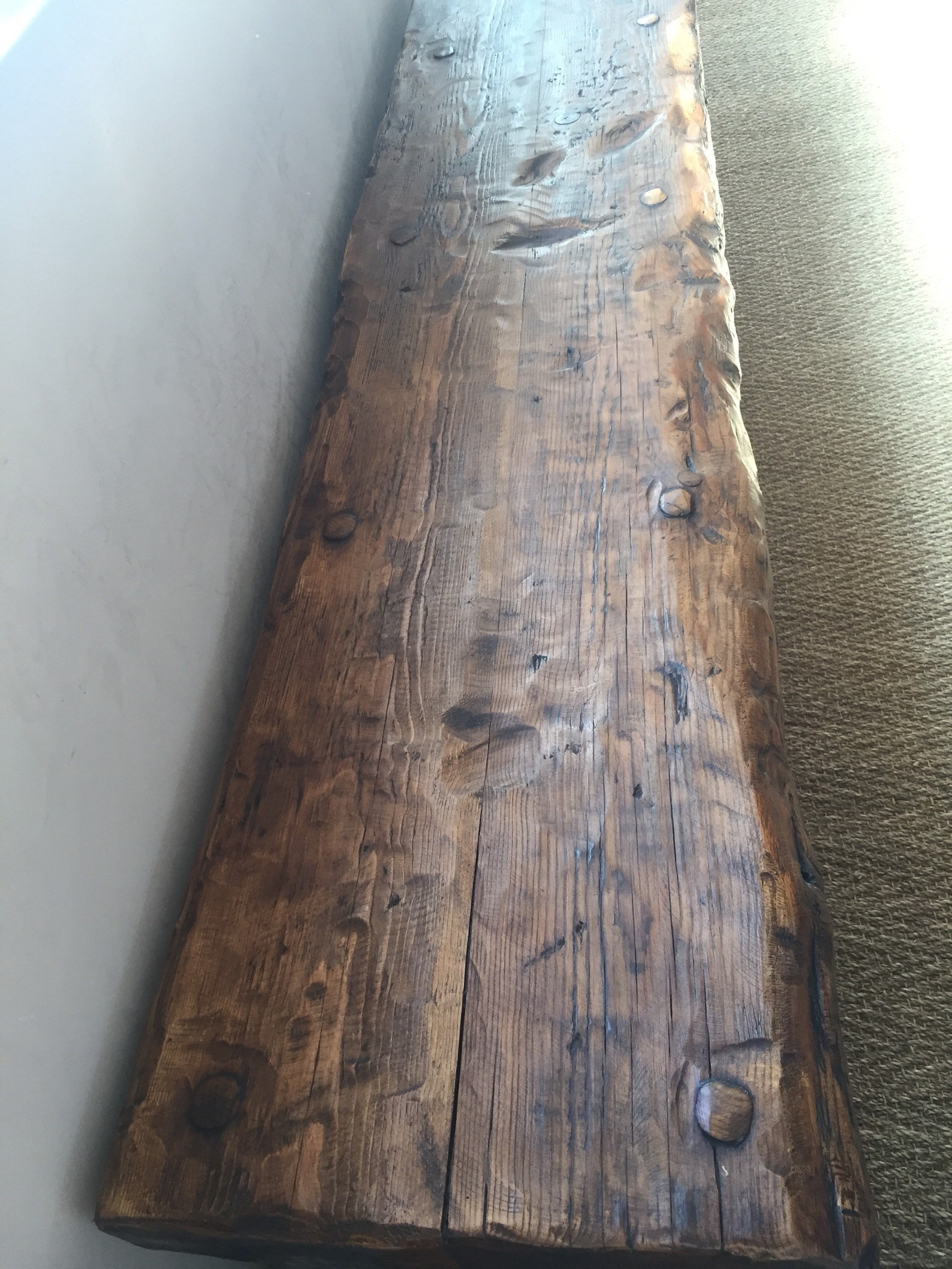 Handmade Rustic Tv Unit With Storage. Made From Old French - Etsy