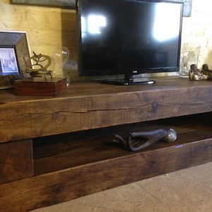 Handmade Tv Unit Made From Old French Oak! - Etsy UK