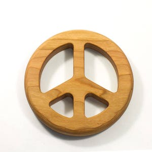 Peace Sign Organic Baby Teether Baby Shower Gift - Etsy