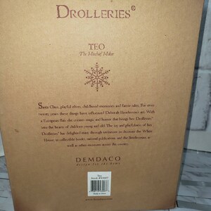 Demdaco Drolleries Teo the Mischief Maker Elf Retired With Original Box ...