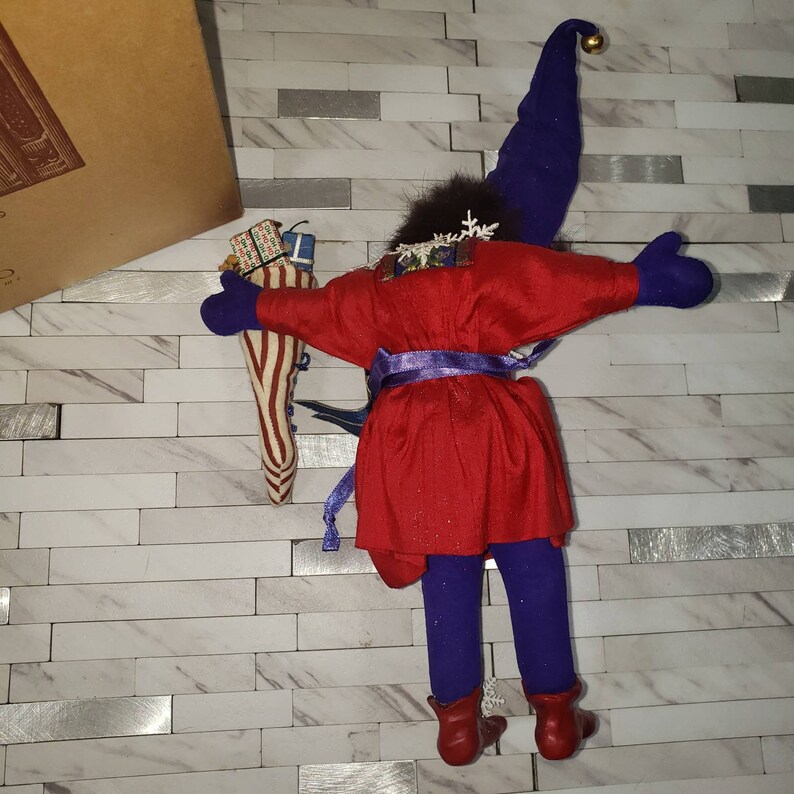 Demdaco Drolleries Teo the Mischief Maker Elf Retired With - Etsy