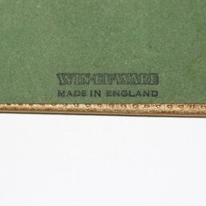 Win-el-ware Vintage Cars Coaster Set of 6 With Case 1960s Made in ...