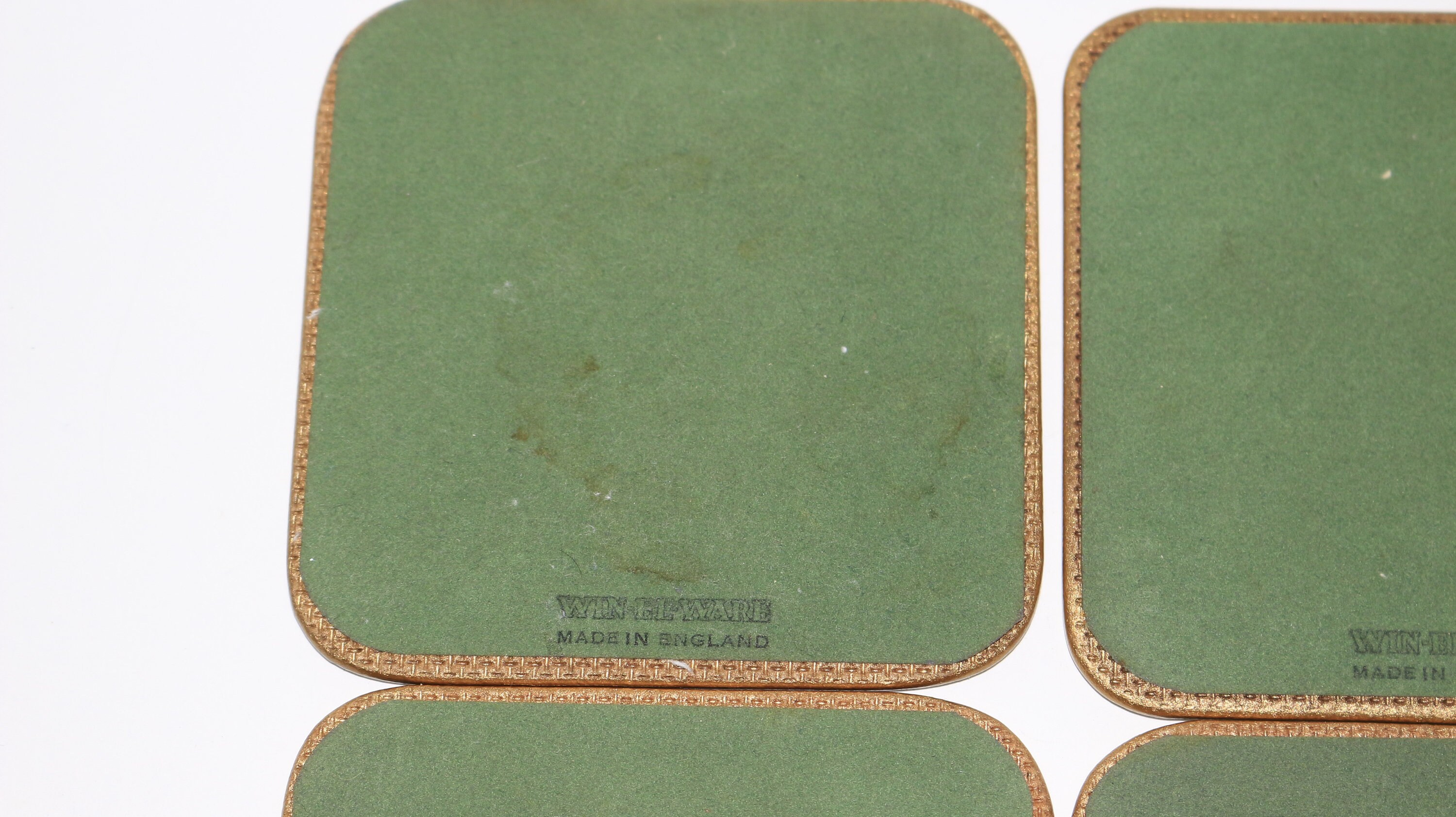 Win-El-Ware Vintage Cars Coaster Set of 6 with Case 1960s Made | Etsy