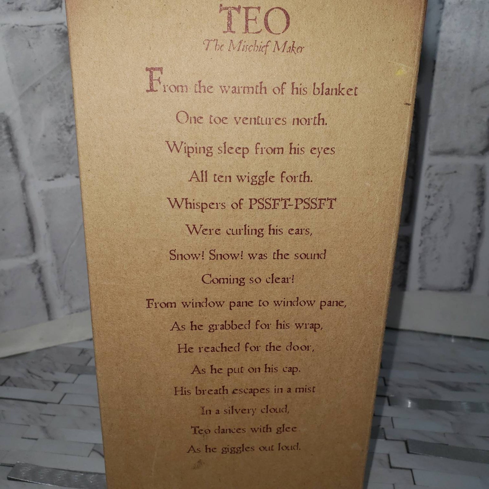 Demdaco Drolleries Teo the Mischief Maker Elf Retired With - Etsy