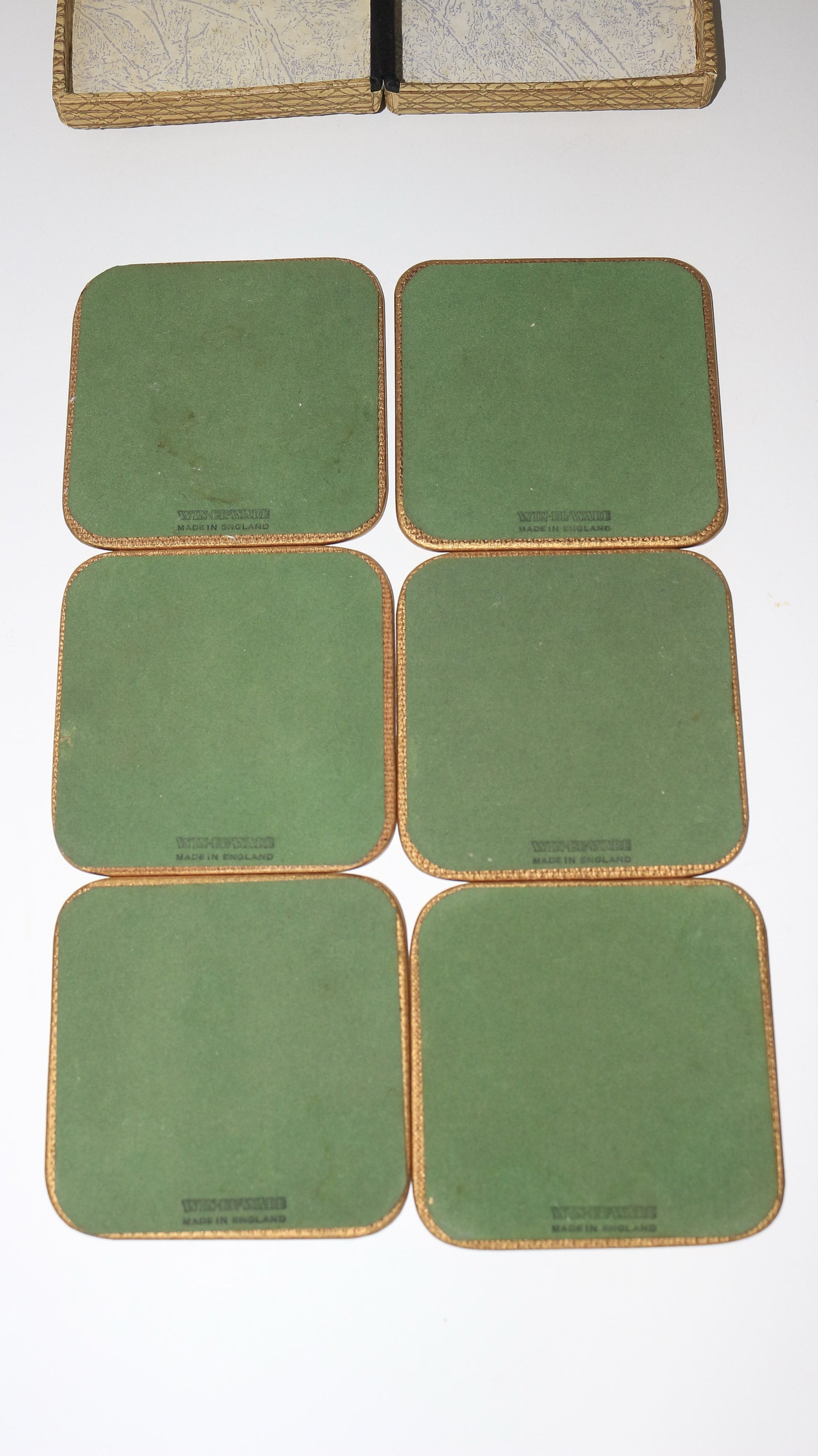 Win-El-Ware Vintage Cars Coaster Set of 6 with Case 1960s Made - Etsy.de