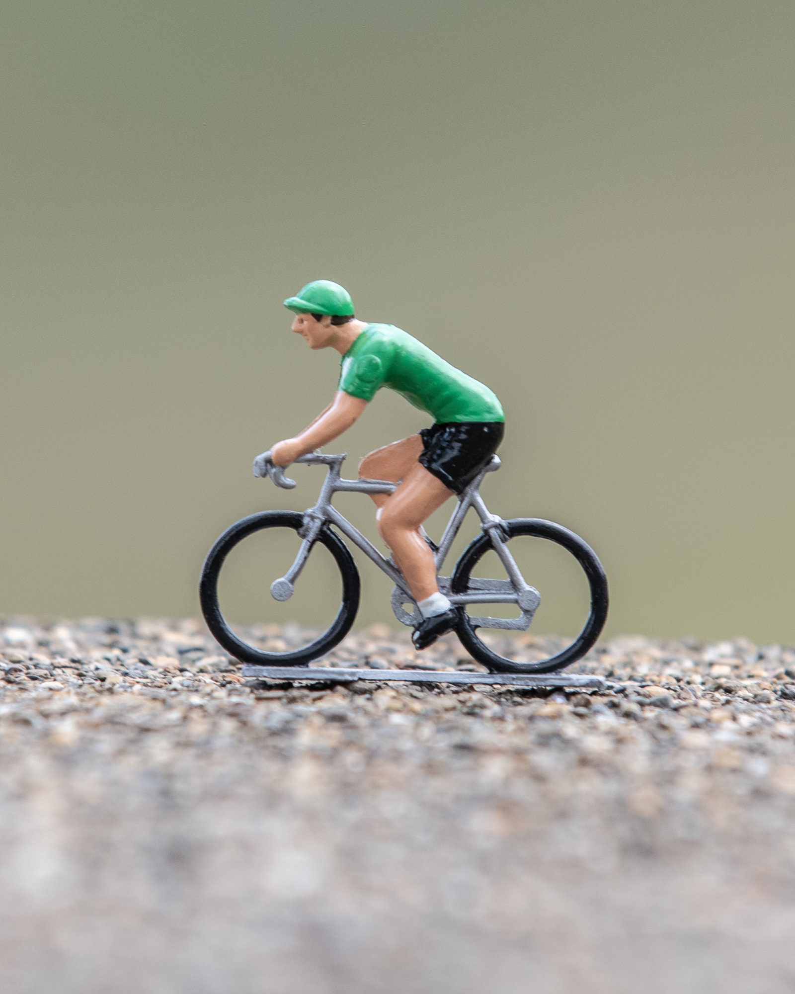 Mini Cyclist Figure - Green Jersey - Tour De France Souvenir - Gifts ...