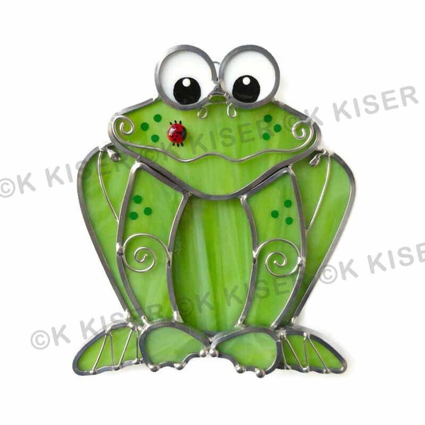 Stained Glass Frog - Etsy