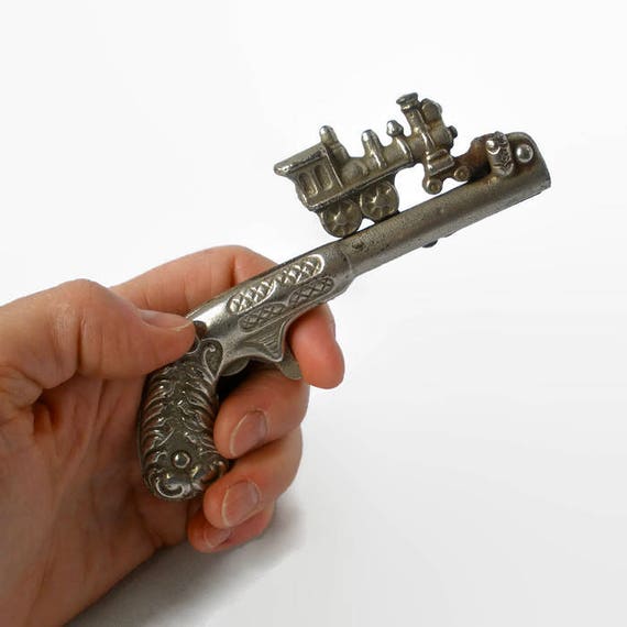 Antique Toy Gun Pistol Lightning Express Locomotive Train | Etsy