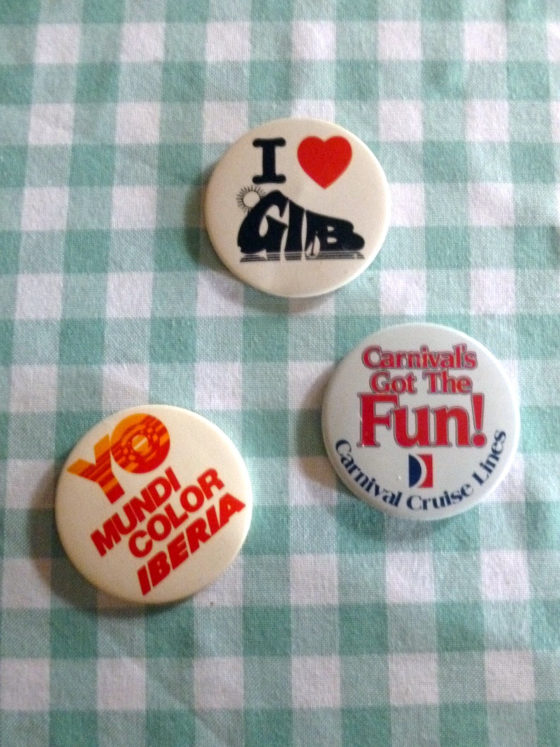 80'S BADGES PINS - Etsy