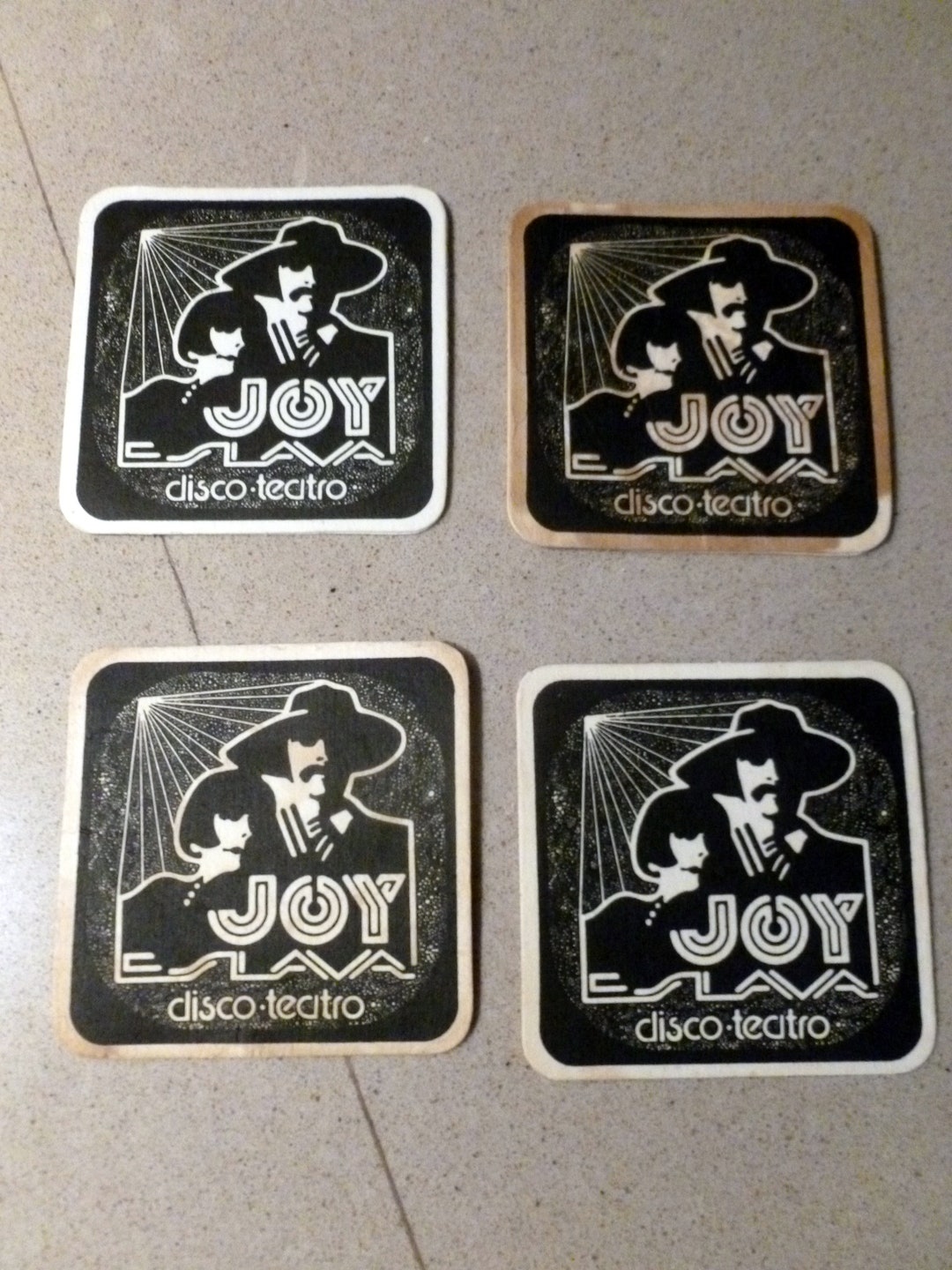 80'S DISCO COASTERS - Etsy