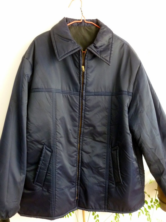 80's reversible down jacket - Gem