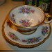 A Lovely Castleton China castleton Rose Demitasse Teacup and Saucer ...