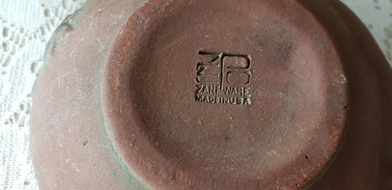 Vintage Zane Ware Pottery Hanging Terracotta Squat Vase - Etsy