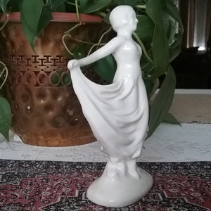 Vintage 1930's Ceramic Dancing Lady - Etsy