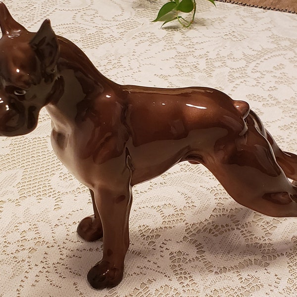 Vintage Dog Figurine - Etsy