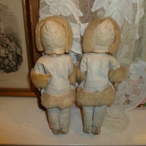 Sweet Vintage Twin Enuit / Eskimo Souvenir Dolls From the 1960's / in ...