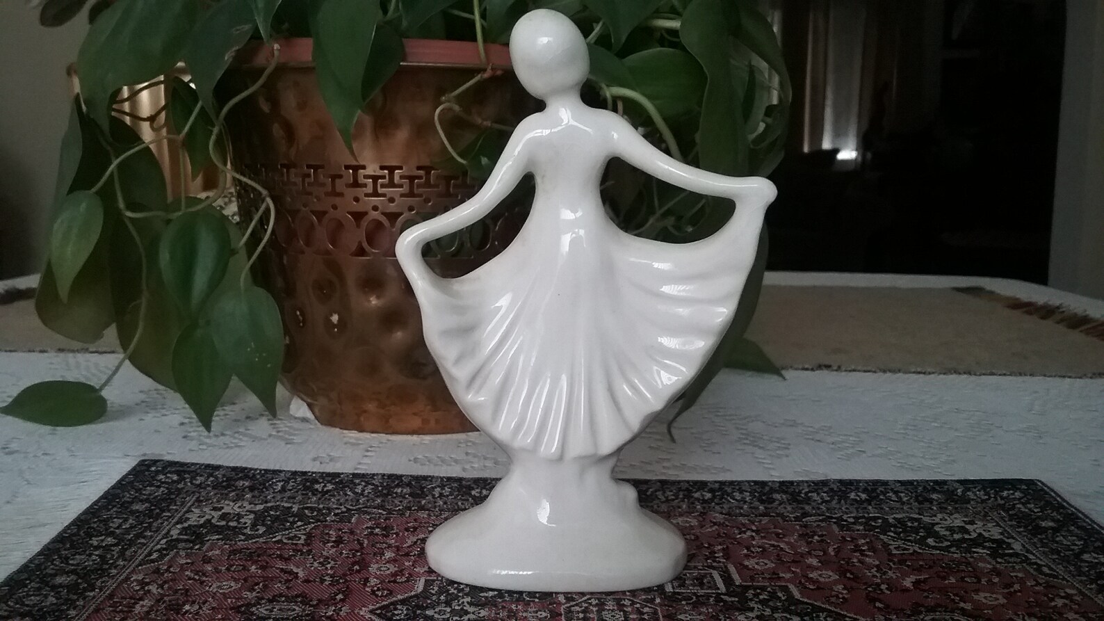 Vintage 1930's Ceramic Dancing Lady - Etsy